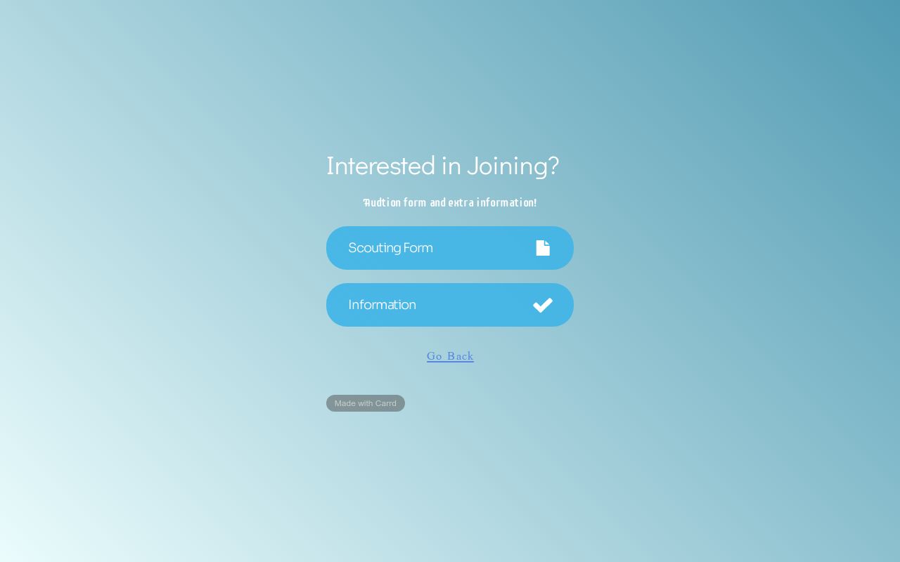 Interested in Joining?